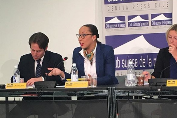 Krystal Boyea Speaks at the Geneva Press Club for World Health Day ...