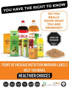 Front of Package Nutrition Warning Labels - Healthy Caribbean Coalition