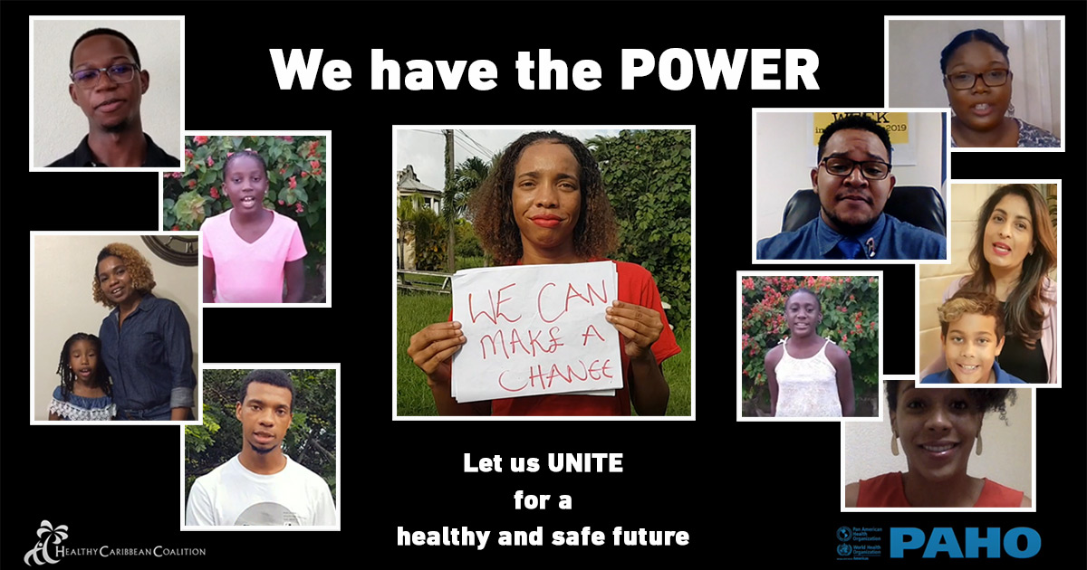 We Have the POWER, We Can Make a CHANGE - Healthy Caribbean Coalition