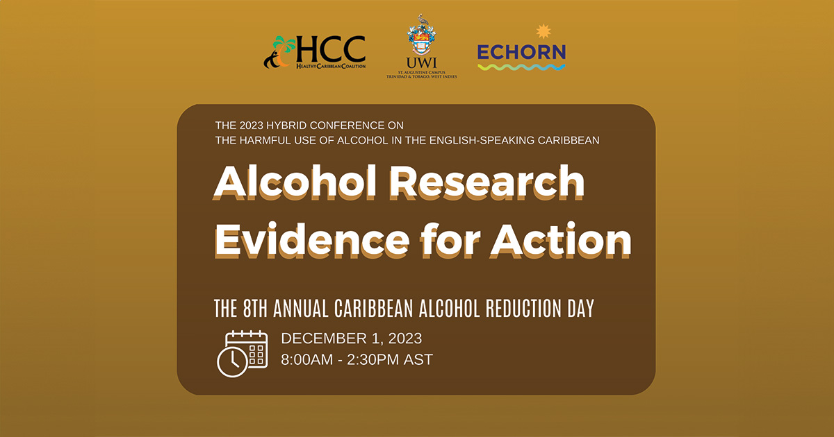 8th Caribbean Alcohol Reduction Day (CARD) 2023 - Healthy Caribbean ...