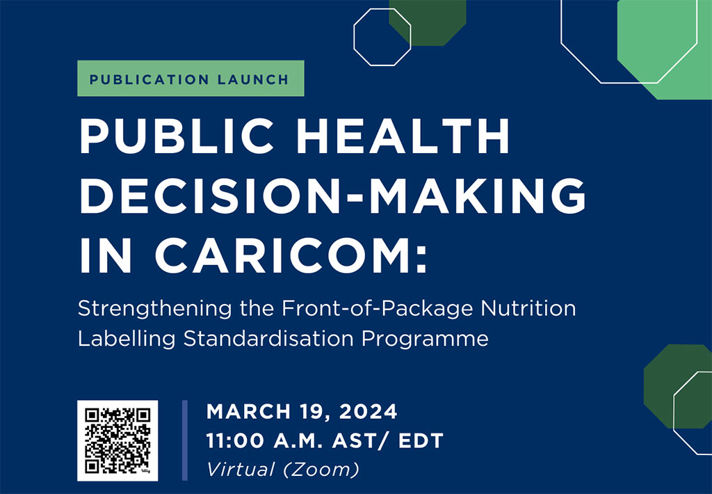 New Publication Launch - Public Health Decision-Making in CARICOM ...