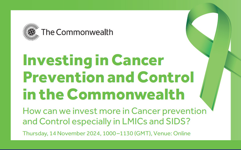Webinar: Investing in Cancer Prevention and Control in the Commonwealth ...