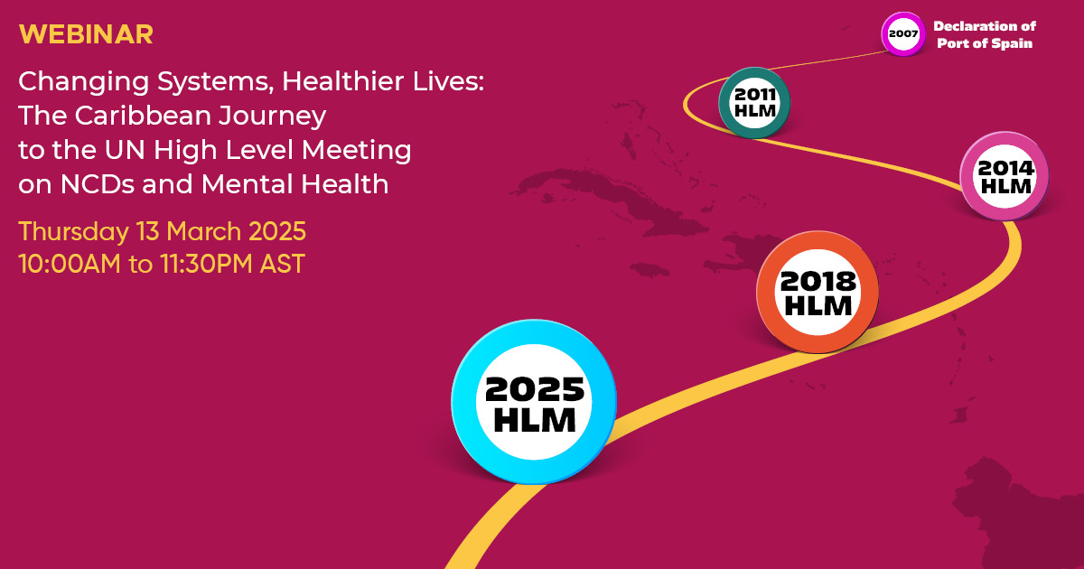 Webinar: Changing Systems, Healthier Lives - Healthy Caribbean Coalition